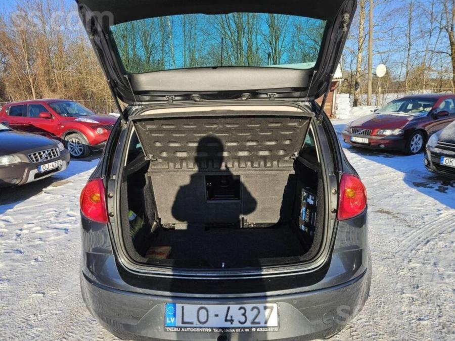 Pelēks SEAT Altea 2009 Talsi, ar dzinēja tilpumu 1.90 L un nobraukumu 309 tūkst. km par 2890 €, foto 15 vietnē AUTOMOTO.COM.LV