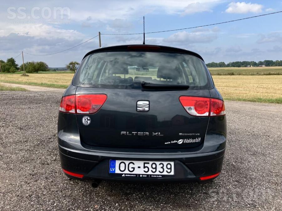 Pelēks SEAT Altea 2011 Talsi, ar dzinēja tilpumu 1.20 L un nobraukumu 165 tūkst. km par 5500 €, foto 5 vietnē AUTOMOTO.COM.LV
