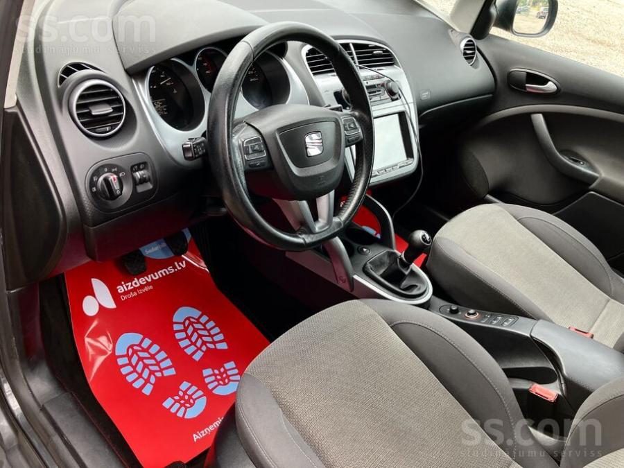 Pelēks SEAT Altea 2011 Talsi, ar dzinēja tilpumu 1.20 L un nobraukumu 165 tūkst. km par 5500 €, foto 12 vietnē AUTOMOTO.COM.LV