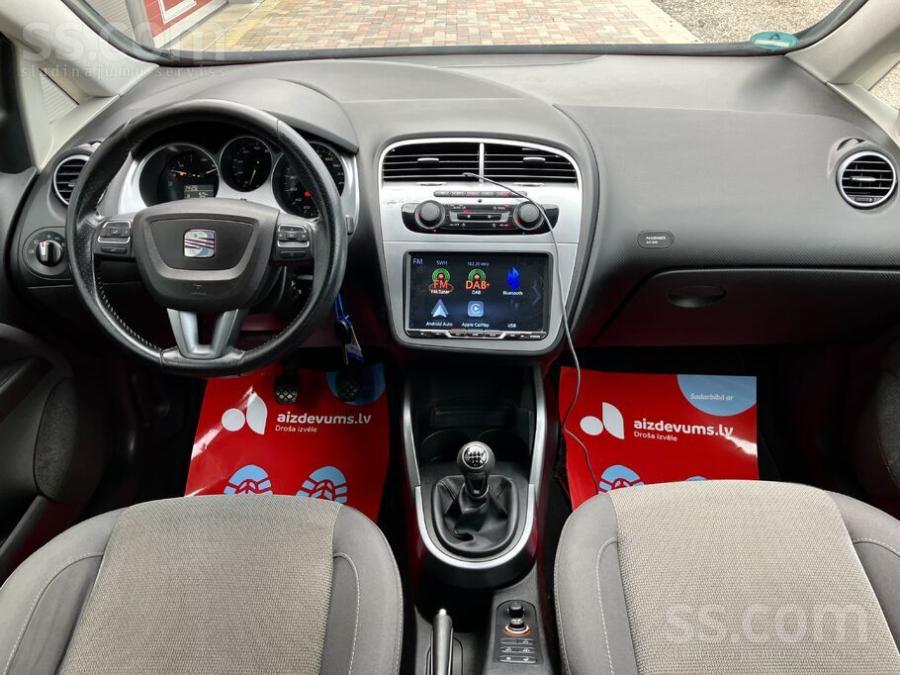 Pelēks SEAT Altea 2011 Talsi, ar dzinēja tilpumu 1.20 L un nobraukumu 165 tūkst. km par 5500 €, foto 17 vietnē AUTOMOTO.COM.LV