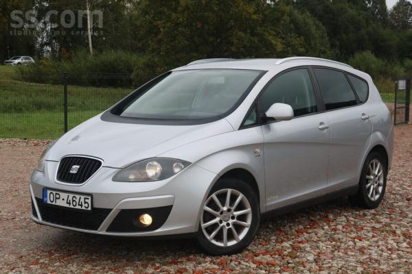 Grey SEAT Altea 2011 in Kuldiga, with an engine capacity of 1.20 L and mileage of 222 thousand km for 3900 €, photo 4 on AUTOMOTO.COM.LV