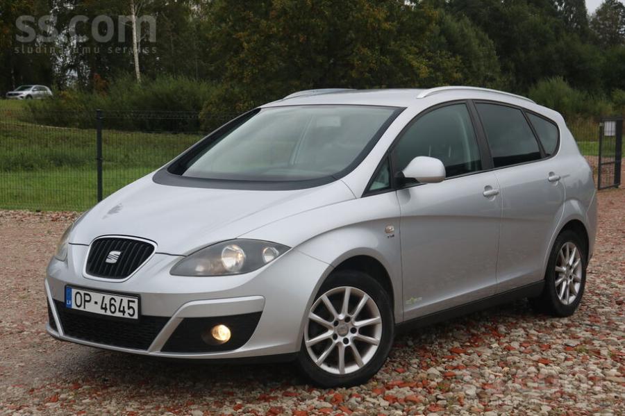 Grey SEAT Altea 2011 in Kuldiga, with an engine capacity of 1.20 L and mileage of 222 thousand km for 3900 €, photo 4 on AUTOMOTO.COM.LV