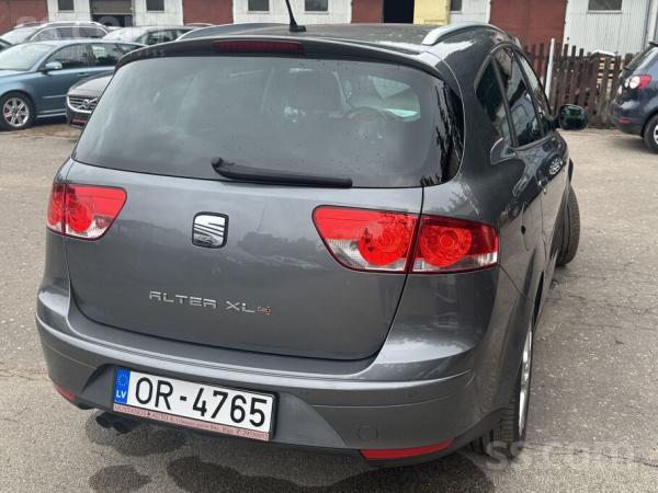 Grey SEAT Altea 2012 in Riga, with an engine capacity of 2.00 L and mileage of 155 thousand km for 6750 €, photo 7 on AUTOMOTO.COM.LV