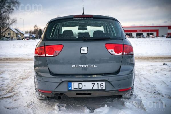 Grey SEAT Altea 2013 in Riga, with an engine capacity of 1.60 L and mileage of 0 thousand km for 2990 €, photo 5 on AUTOMOTO.COM.LV