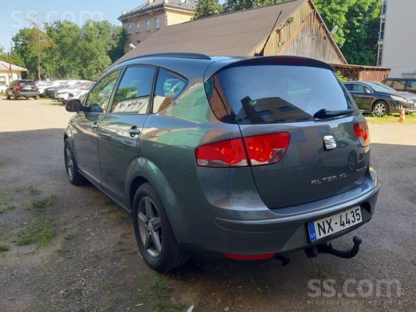 Grey SEAT Altea 2014 in Daugavpils, with an engine capacity of 1.60 L and mileage of 0 thousand km for 5250 €, photo 8 on AUTOMOTO.COM.LV