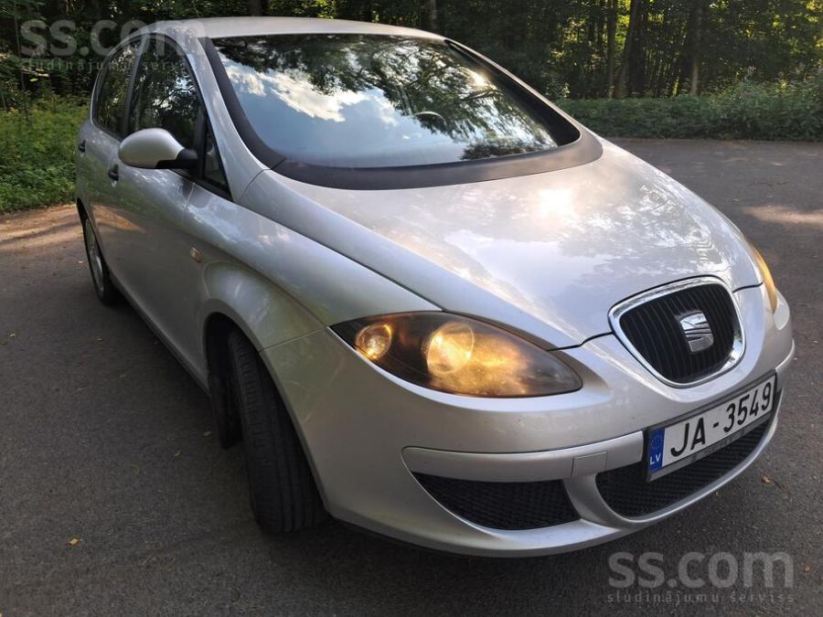 Серый Сеат Алтеа 2004 в Рига, объемом двигателя 1.60 л и пробегом 252 тыс. км за 1750 €, фото 1 на AUTOMOTO.COM.LV