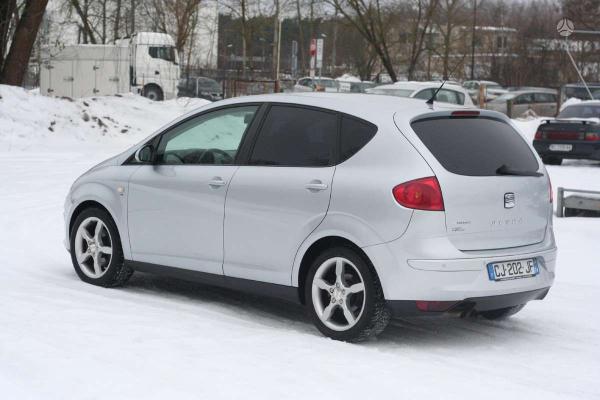 Grey SEAT Altea 2006 in Kaunas, with an engine capacity of 1.98 L and mileage of 145 thousand km for 3500 €, photo 6 on AUTOMOTO.COM.LV