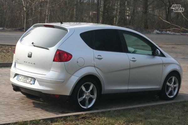 Grey SEAT Altea 2006 in Kaunas, with an engine capacity of 2.00 L and mileage of 145 thousand km for 3500 €, photo 6 on AUTOMOTO.COM.LV