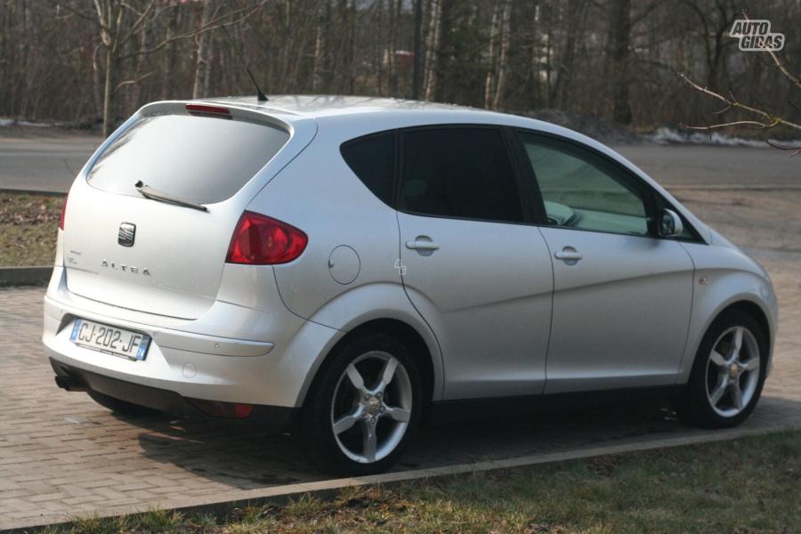 Pelēks SEAT Altea 2006 Kauņa, ar dzinēja tilpumu 2.00 L un nobraukumu 145 tūkst. km par 3500 €, foto 6 vietnē AUTOMOTO.COM.LV