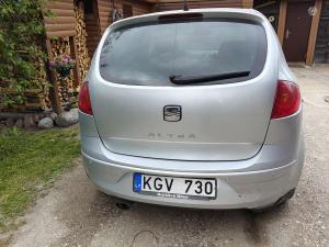 Grey SEAT Altea 2006 in Sakiai, with an engine capacity of 1.90 L and mileage of 273 thousand km for 800 €, photo 5 on AUTOMOTO.COM.LV