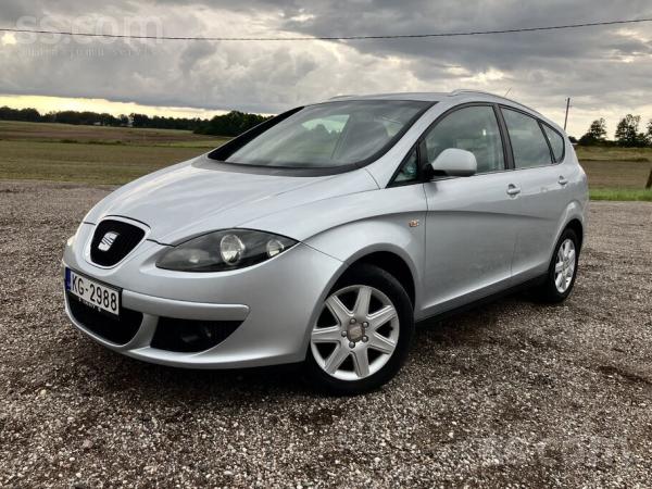Pelēks SEAT Altea 2007 Talsi, ar dzinēja tilpumu 1.90 L un nobraukumu 284 tūkst. km par 2999 €, foto 8 vietnē AUTOMOTO.COM.LV