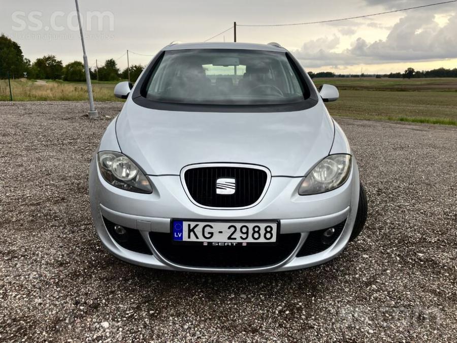 Pelēks SEAT Altea 2007 Talsi, ar dzinēja tilpumu 1.90 L un nobraukumu 284 tūkst. km par 2999 €, foto 9 vietnē AUTOMOTO.COM.LV