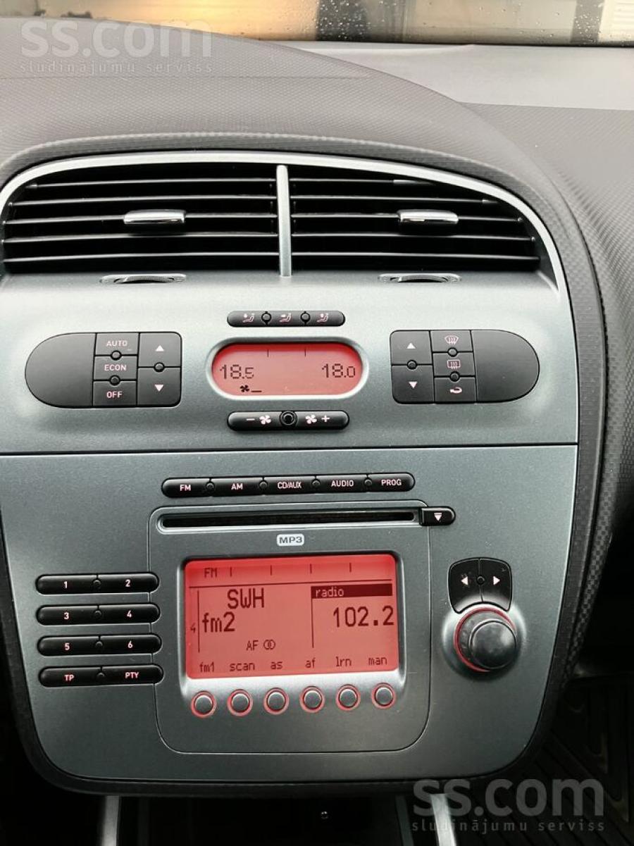 Pelēks SEAT Altea 2007 Talsi, ar dzinēja tilpumu 1.90 L un nobraukumu 284 tūkst. km par 2999 €, foto 10 vietnē AUTOMOTO.COM.LV