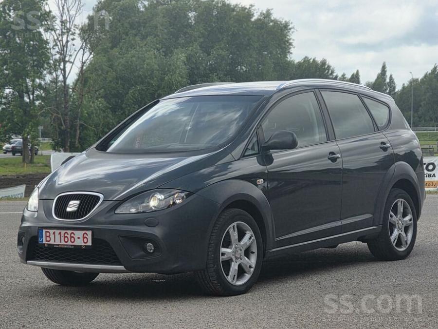 Grey SEAT Altea 2008 in Liepaja, with an engine capacity of 2.00 L and mileage of 180 thousand km for 4750 €, photo 4 on AUTOMOTO.COM.LV