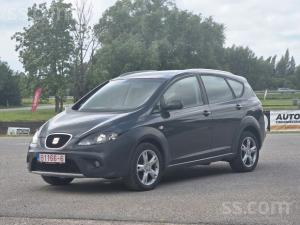 Grey SEAT Altea 2008 in Liepaja, with an engine capacity of 2.00 L and mileage of 180 thousand km for 4750 €, photo 5 on AUTOMOTO.COM.LV