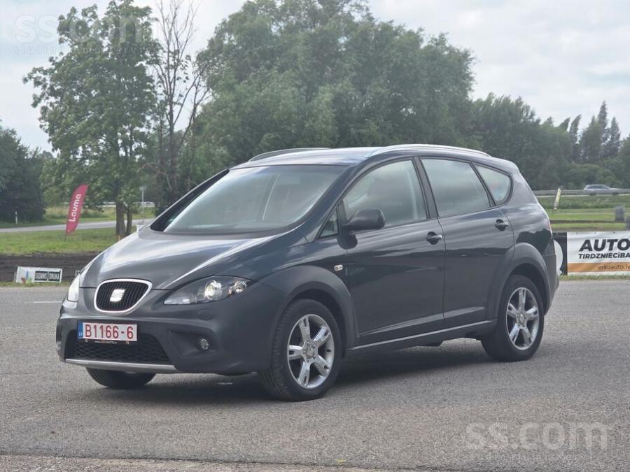 Grey SEAT Altea 2008 in Liepaja, with an engine capacity of 2.00 L and mileage of 180 thousand km for 4750 €, photo 5 on AUTOMOTO.COM.LV