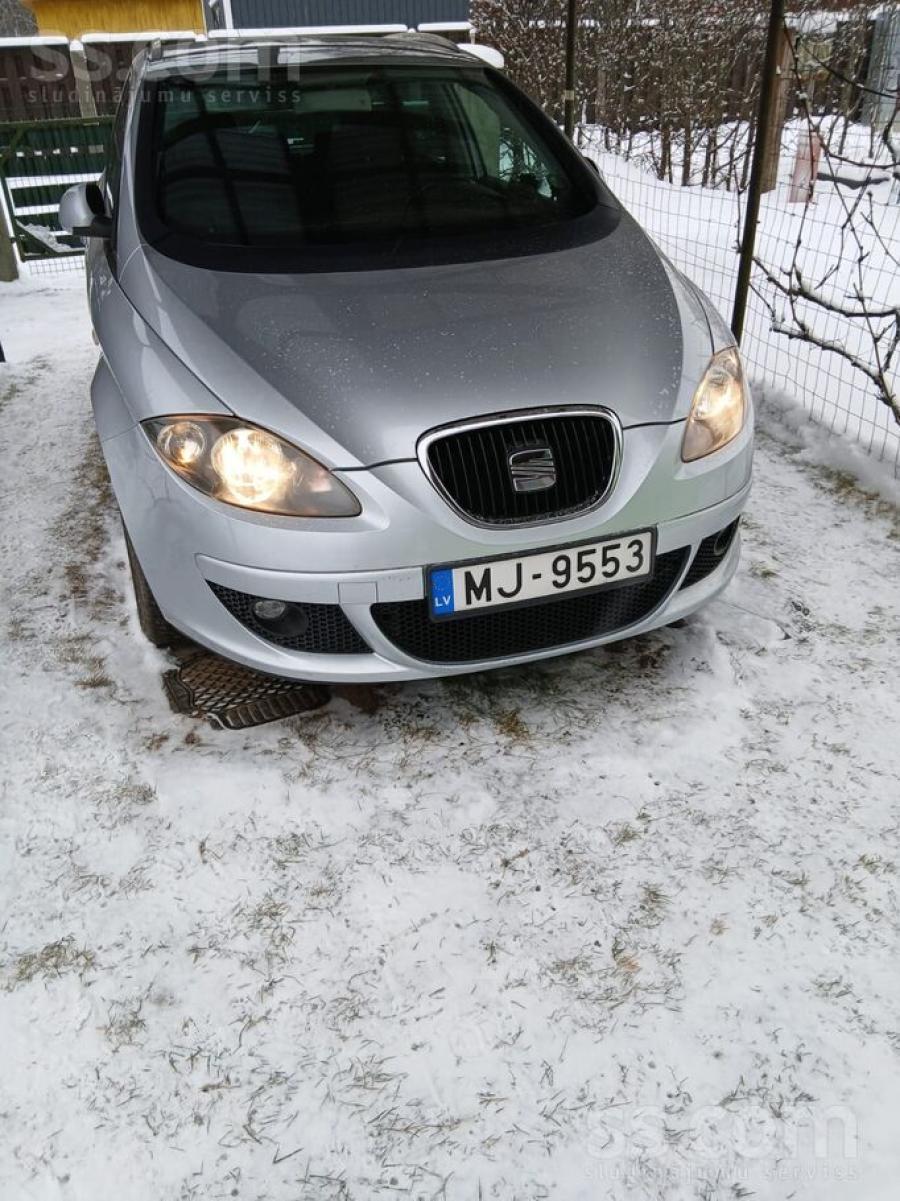 Pelēks SEAT Altea 2008 Valmiera, ar dzinēja tilpumu 1.90 L un nobraukumu 204 tūkst. km par 2500 €, foto 1 vietnē AUTOMOTO.COM.LV