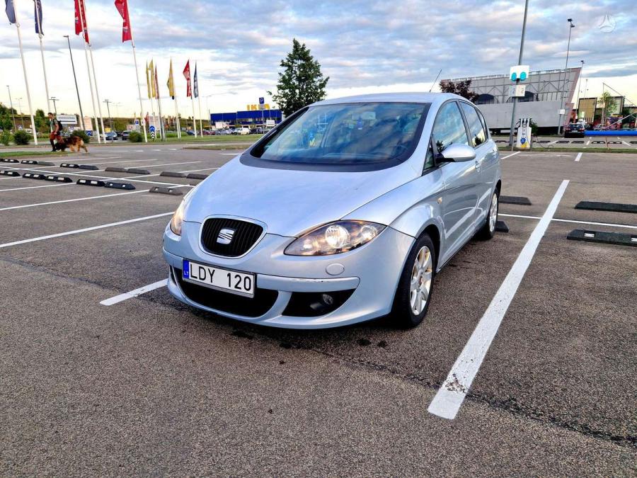 Серый Сеат Алтеа 2008 в Вильнюс, объемом двигателя 1.90 л и пробегом 265 тыс. км за 1600 €, фото 3 на AUTOMOTO.COM.LV