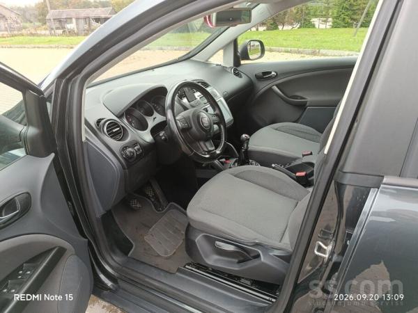 Grey SEAT Altea 2009 in Rezekne, with an engine capacity of 2.00 L and mileage of 224 thousand km for 3200 €, photo 9 on AUTOMOTO.COM.LV