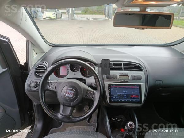Grey SEAT Altea 2009 in Rezekne, with an engine capacity of 2.00 L and mileage of 224 thousand km for 3200 €, photo 11 on AUTOMOTO.COM.LV