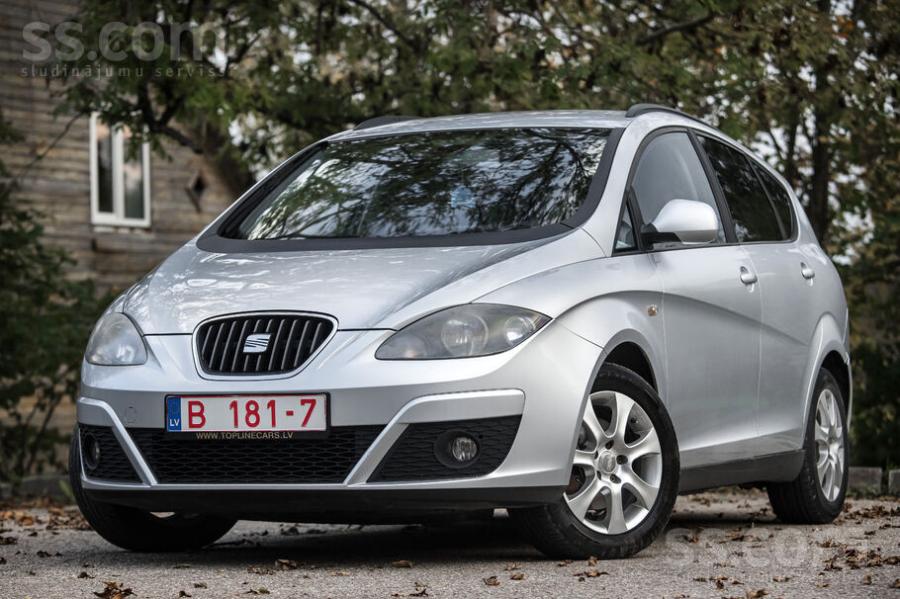 Grey SEAT Altea 2010 in Tukums, with an engine capacity of 1.60 L and mileage of 0 thousand km for 2500 €, photo 3 on AUTOMOTO.COM.LV