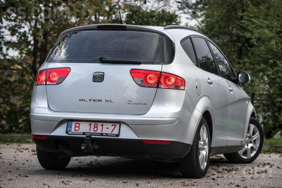 Grey SEAT Altea 2010 in Tukums, with an engine capacity of 1.60 L and mileage of 0 thousand km for 2500 €, photo 5 on AUTOMOTO.COM.LV