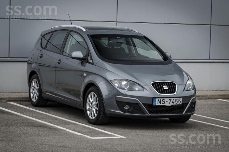 Grey SEAT Altea 2012 in Riga, with an engine capacity of 1.60 L and mileage of 0 thousand km for 3990 €, photo 4 on AUTOMOTO.COM.LV
