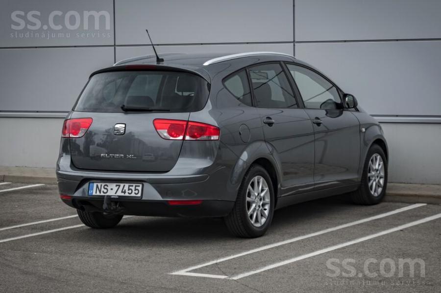 Grey SEAT Altea 2012 in Riga, with an engine capacity of 1.60 L and mileage of 0 thousand km for 3990 €, photo 5 on AUTOMOTO.COM.LV