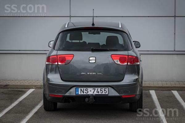 Grey SEAT Altea 2012 in Riga, with an engine capacity of 1.60 L and mileage of 0 thousand km for 3990 €, photo 5 on AUTOMOTO.COM.LV