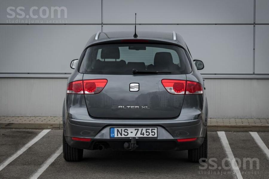 Grey SEAT Altea 2012 in Riga, with an engine capacity of 1.60 L and mileage of 0 thousand km for 3990 €, photo 6 on AUTOMOTO.COM.LV