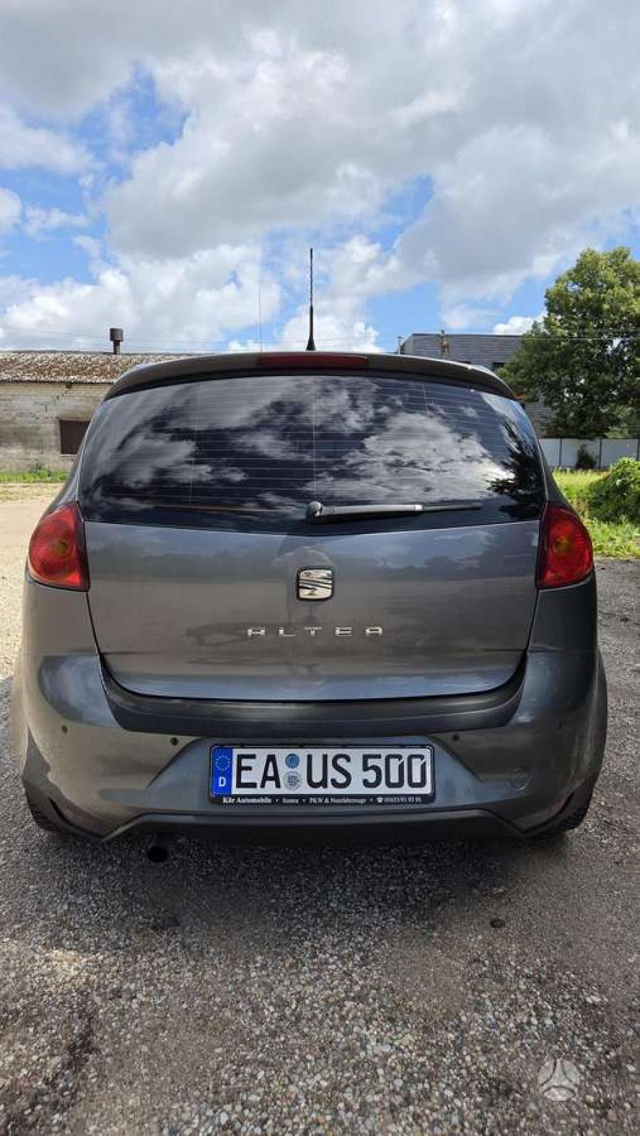 Grey SEAT Altea 2012 in Kaunas, with an engine capacity of 1.60 L and mileage of 207 thousand km for 2900 €, photo 7 on AUTOMOTO.COM.LV