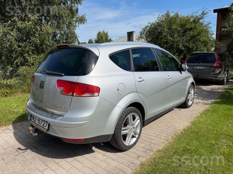 Grey SEAT Altea 2012 in Tukums, with an engine capacity of 1.20 L and mileage of 312 thousand km for 2190 €, photo 6 on AUTOMOTO.COM.LV