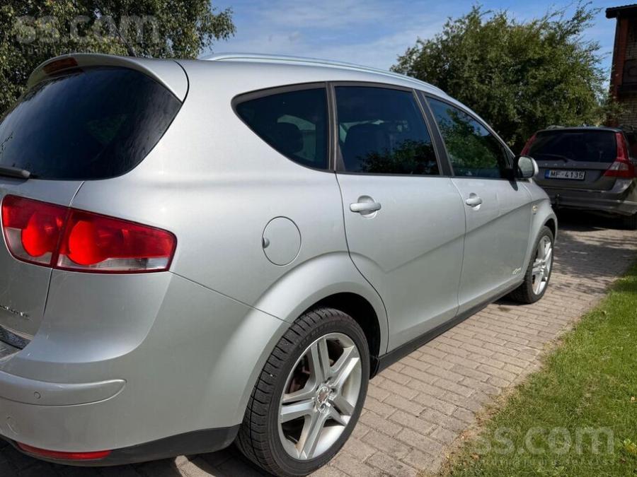 Grey SEAT Altea 2012 in Tukums, with an engine capacity of 1.20 L and mileage of 312 thousand km for 2190 €, photo 9 on AUTOMOTO.COM.LV