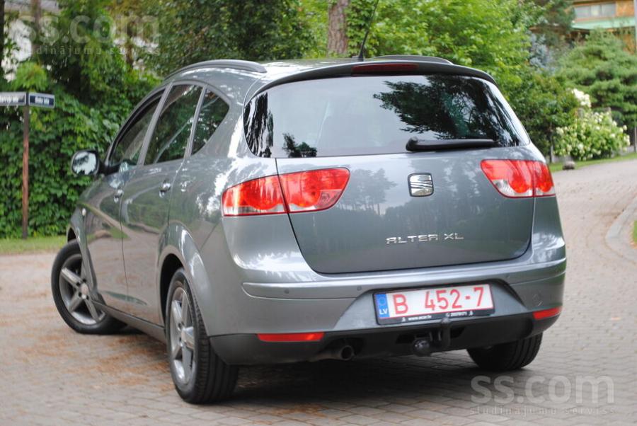 Pelēks SEAT Altea 2014 Rīga, ar dzinēja tilpumu 1.60 L un nobraukumu 171 tūkst. km par 5290 €, foto 4 vietnē AUTOMOTO.COM.LV