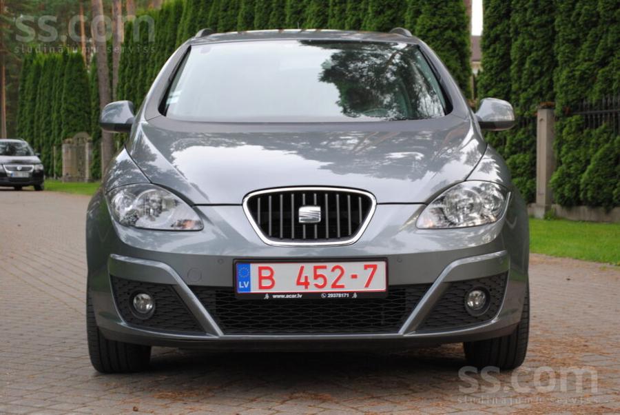 Pelēks SEAT Altea 2014 Rīga, ar dzinēja tilpumu 1.60 L un nobraukumu 171 tūkst. km par 5290 €, foto 5 vietnē AUTOMOTO.COM.LV