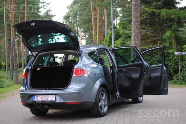 Pelēks SEAT Altea 2014 Rīga, ar dzinēja tilpumu 1.60 L un nobraukumu 171 tūkst. km par 5290 €, foto 5 vietnē AUTOMOTO.COM.LV