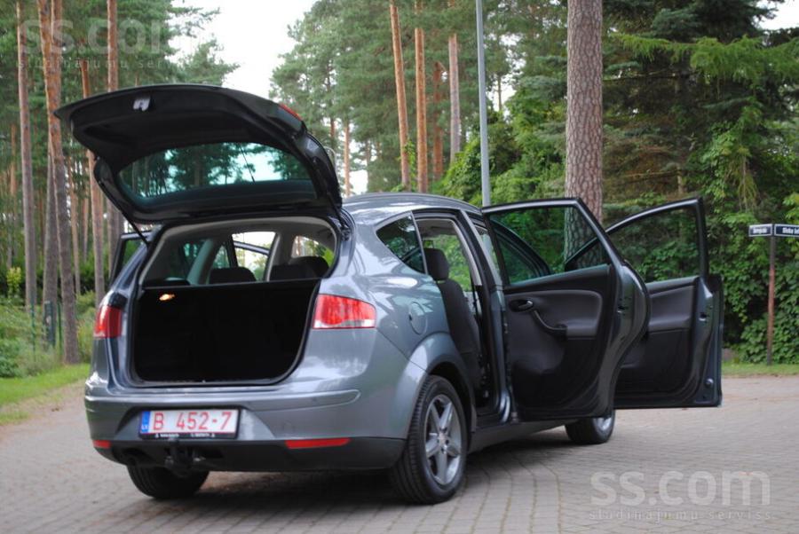 Pelēks SEAT Altea 2014 Rīga, ar dzinēja tilpumu 1.60 L un nobraukumu 171 tūkst. km par 5290 €, foto 6 vietnē AUTOMOTO.COM.LV