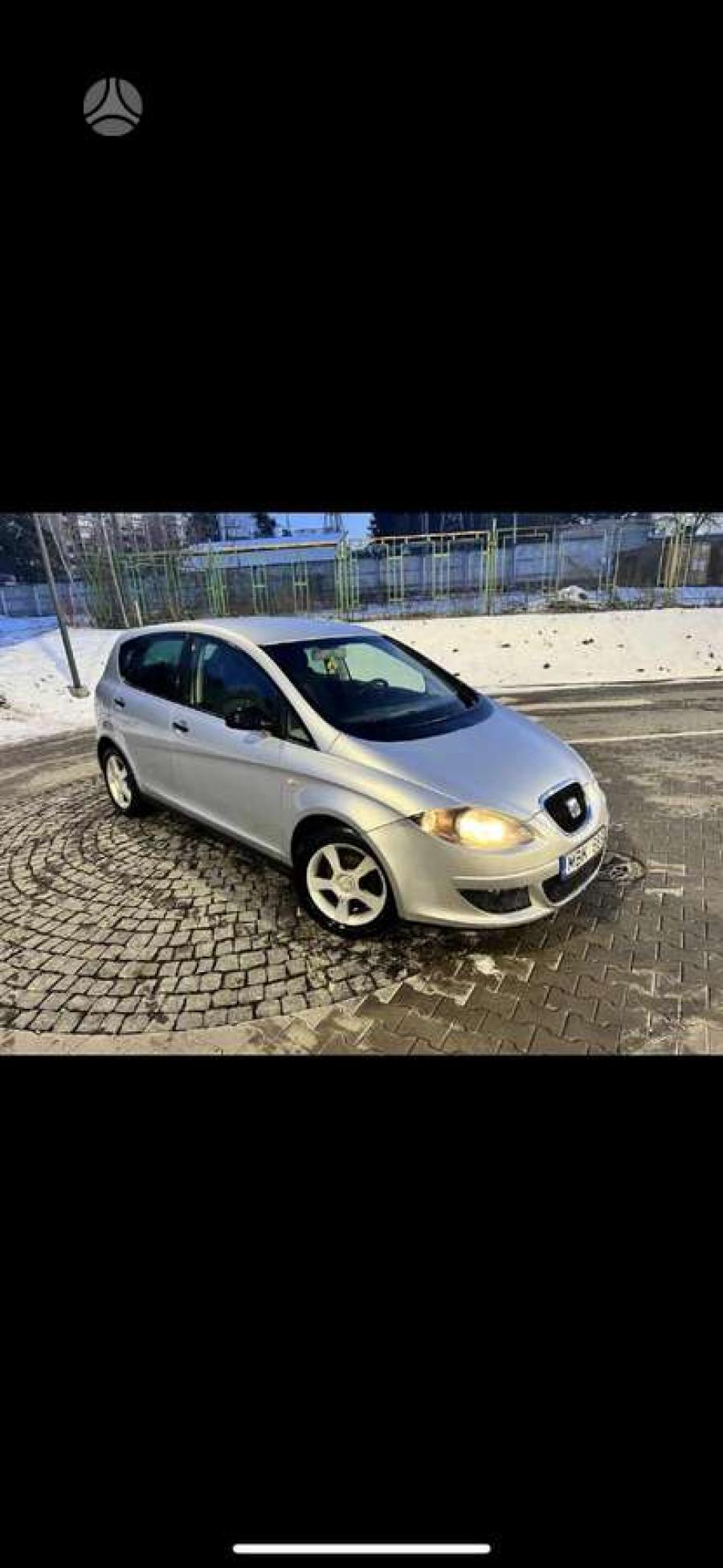 Pelēks SEAT Altea 2006 Viļņa, ar dzinēja tilpumu 2.00 L un nobraukumu 363 tūkst. km par 1050 €, foto 1 vietnē AUTOMOTO.COM.LV