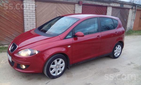 Sarkans SEAT Altea 2007 Aizkraukle, ar dzinēja tilpumu 1.60 L un nobraukumu 195 tūkst. km par 2500 €, foto 1 vietnē AUTOMOTO.COM.LV