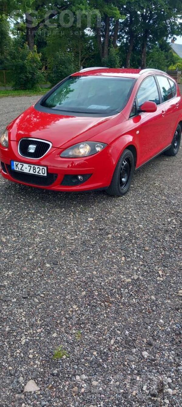Sarkans SEAT Altea 2007 Cēsis, ar dzinēja tilpumu 1.90 L un nobraukumu 280 tūkst. km par 1990 €, foto 1 vietnē AUTOMOTO.COM.LV