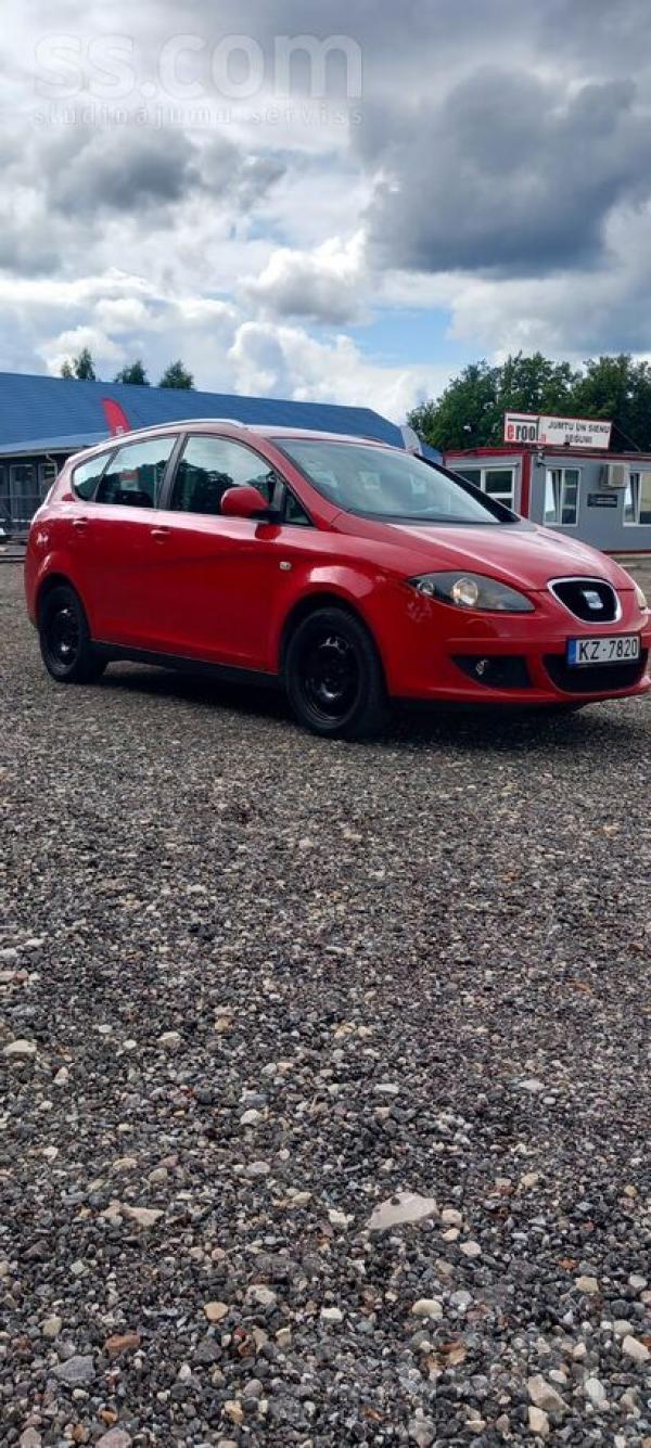 Sarkans SEAT Altea 2007 Cēsis, ar dzinēja tilpumu 1.90 L un nobraukumu 280 tūkst. km par 1990 €, foto 2 vietnē AUTOMOTO.COM.LV