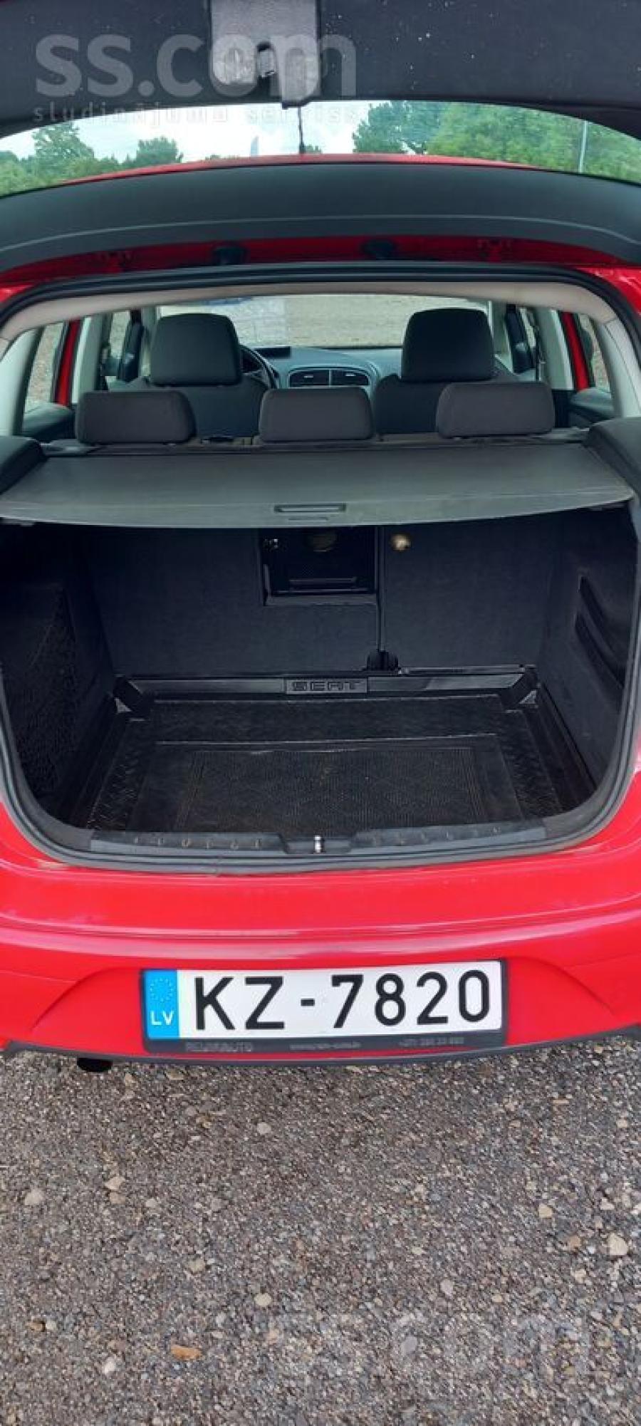 Red SEAT Altea 2007 in Cesis, with an engine capacity of 1.90 L and mileage of 280 thousand km for 1990 €, photo 6 on AUTOMOTO.COM.LV
