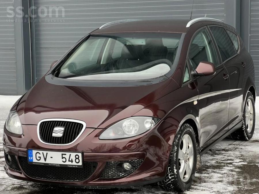 Red SEAT Altea 2007 in Riga, with an engine capacity of 2.00 L and mileage of 0 thousand km for 3900 €, photo 1 on AUTOMOTO.COM.LV