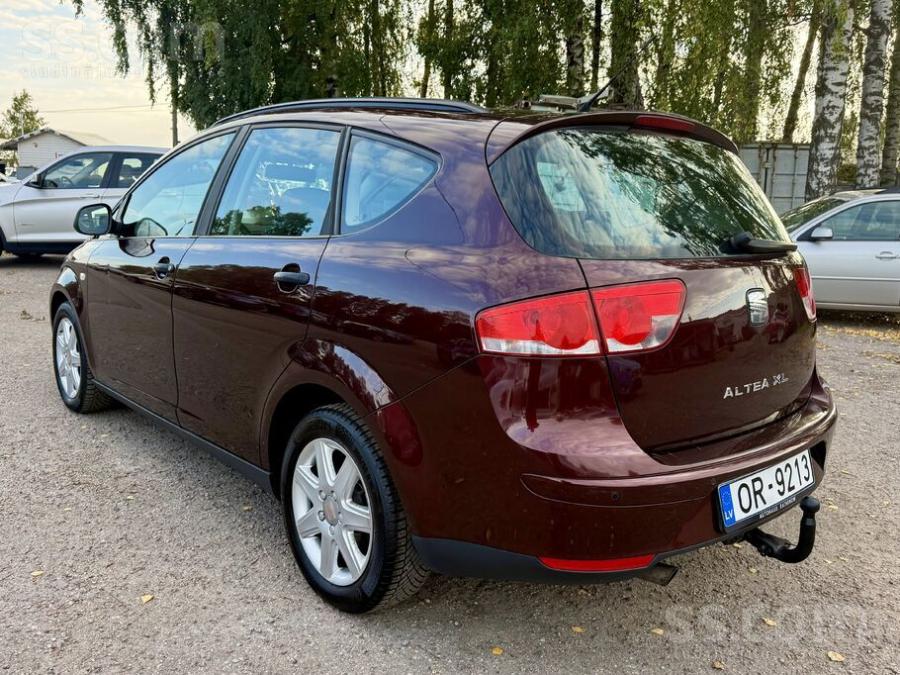 Red SEAT Altea 2007 in Riga, with an engine capacity of 1.90 L and mileage of 0 thousand km for 2650 €, photo 7 on AUTOMOTO.COM.LV