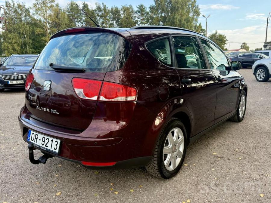 Red SEAT Altea 2007 in Riga, with an engine capacity of 1.90 L and mileage of 0 thousand km for 2650 €, photo 8 on AUTOMOTO.COM.LV