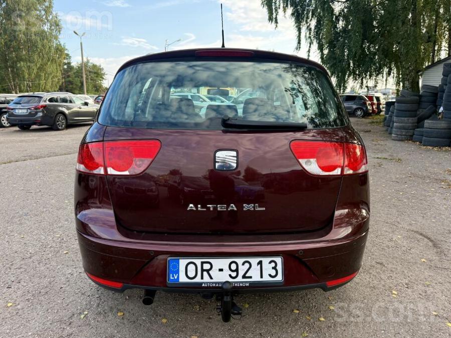 Red SEAT Altea 2007 in Riga, with an engine capacity of 1.90 L and mileage of 0 thousand km for 2650 €, photo 9 on AUTOMOTO.COM.LV