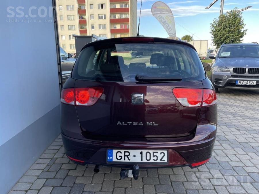 Sarkans SEAT Altea 2007 Talsi, ar dzinēja tilpumu 1.60 L un nobraukumu 221 tūkst. km par 3700 €, foto 5 vietnē AUTOMOTO.COM.LV