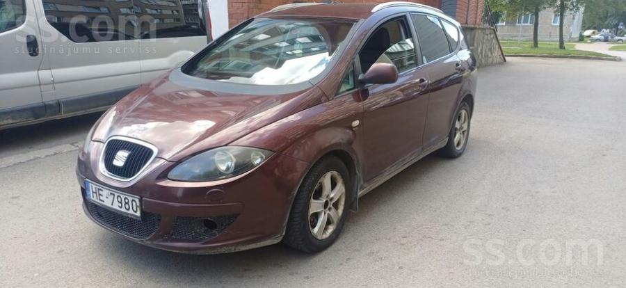 Sarkans SEAT Altea 2008 Rīga, ar dzinēja tilpumu 1.90 L un nobraukumu 503 tūkst. km par 1100 €, foto 3 vietnē AUTOMOTO.COM.LV
