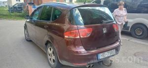 Sarkans SEAT Altea 2008 Rīga, ar dzinēja tilpumu 1.90 L un nobraukumu 503 tūkst. km par 1100 €, foto 4 vietnē AUTOMOTO.COM.LV
