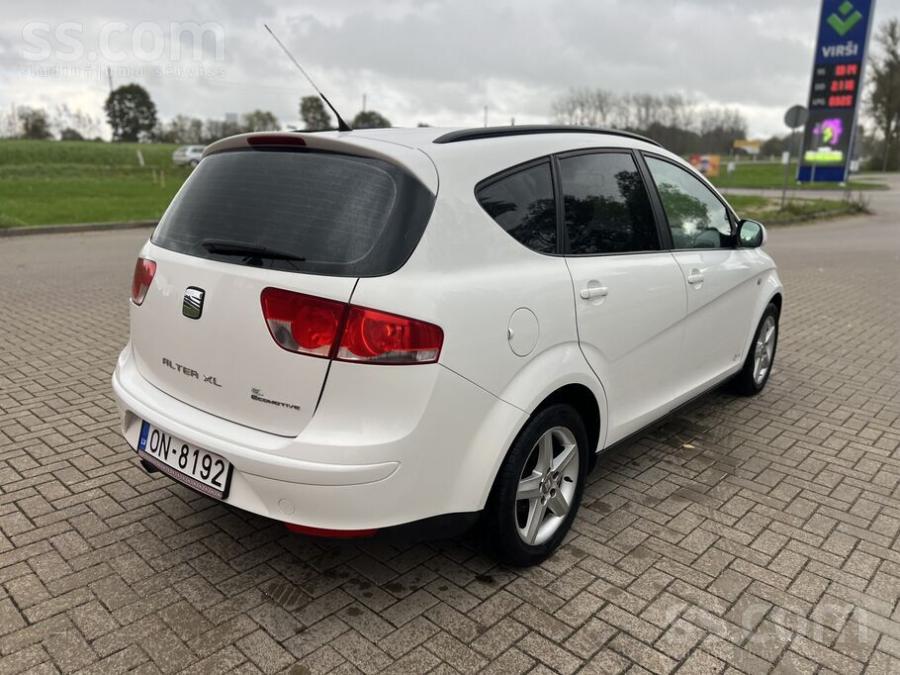 Balts SEAT Altea 2012 Jēkabpils, ar dzinēja tilpumu 1.60 L un nobraukumu 246 tūkst. km par 4500 €, foto 7 vietnē AUTOMOTO.COM.LV
